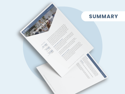 A Comprehensive Approach To Strategic Bill Review